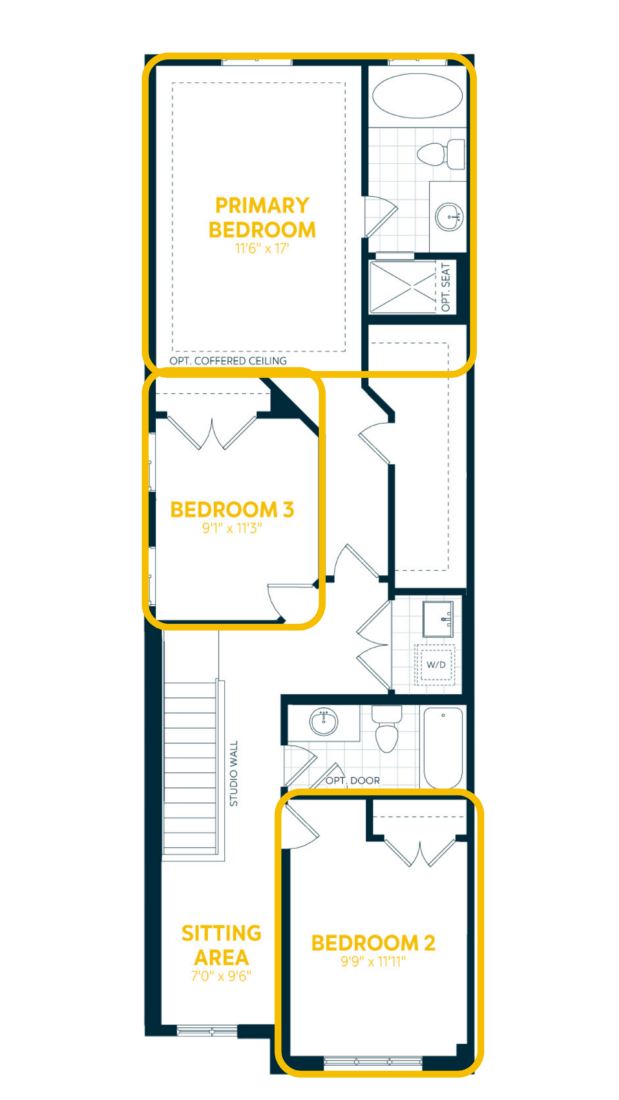 Explore the Sapphire Semi-Detached Floorplan | Fusion Homes